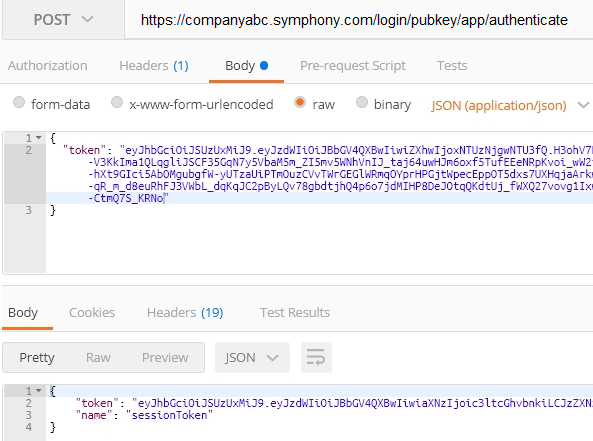 On behalf of (OBO) RSA authentication – Symphony Help Center