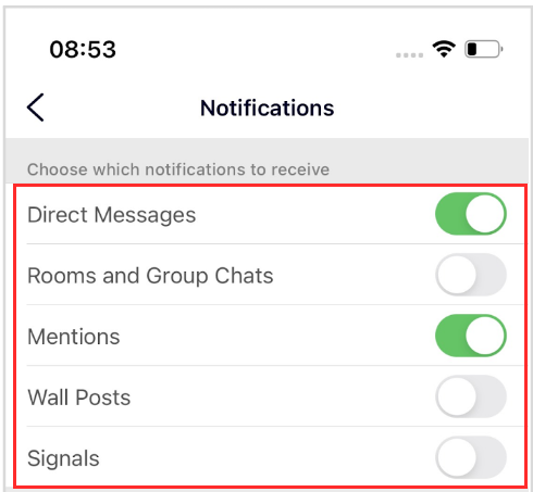 Notifications – Symphony Help Center