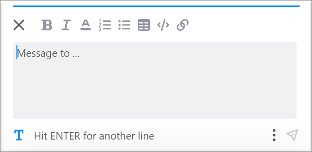 Send formatted messages – Symphony Help Center
