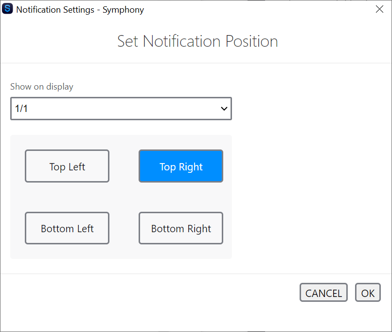 Customize your notifications – Symphony Help Center