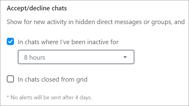 Customize your notifications – Symphony Help Center
